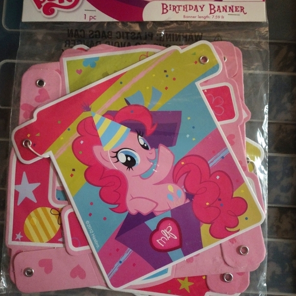 American Greetings | Toys | My Little Pony Banner American Greeting New ...